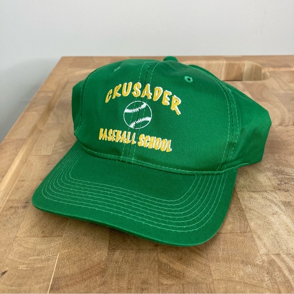 Youngan | Accessories | Vintage Crusader Baseball School Snapback Hat ...